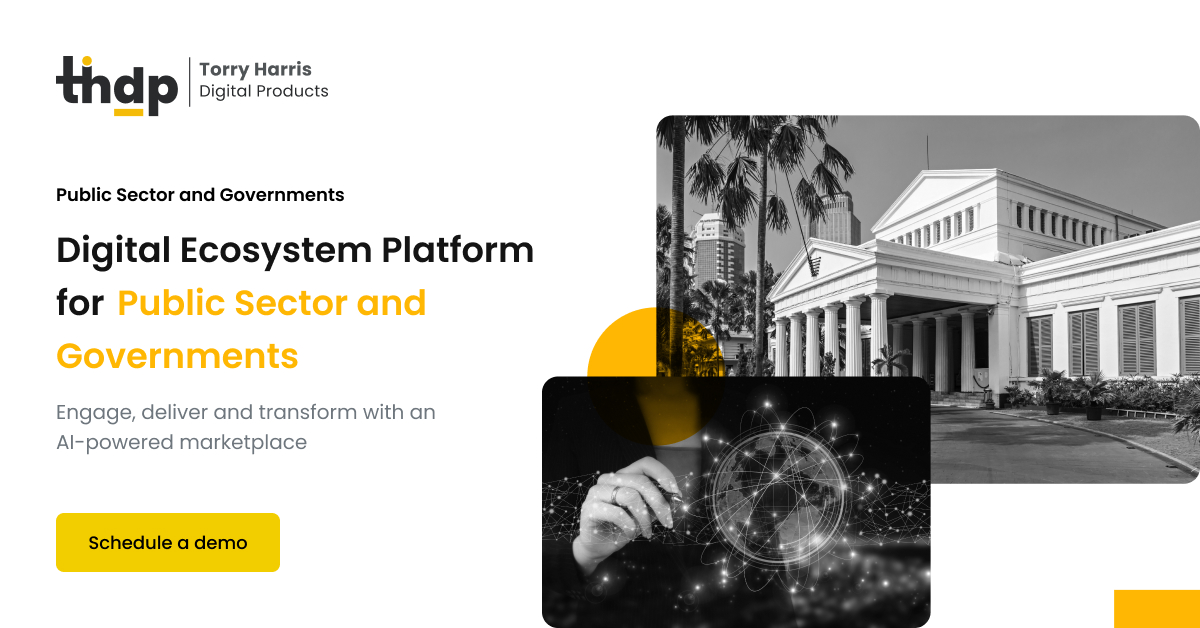 Digital marketplace platform for public sector and governments